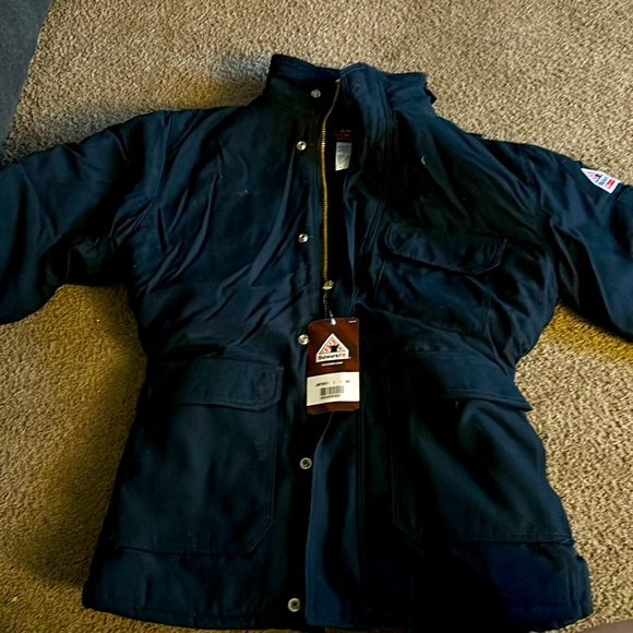 bulwark | Jackets & Coats | Mens Large Fire Resistant Jacket By Bulwark ...